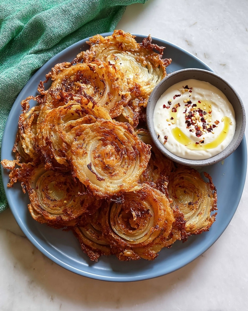 2 Ingredient Onion Ring Chips - Crispy Low Carb Snack